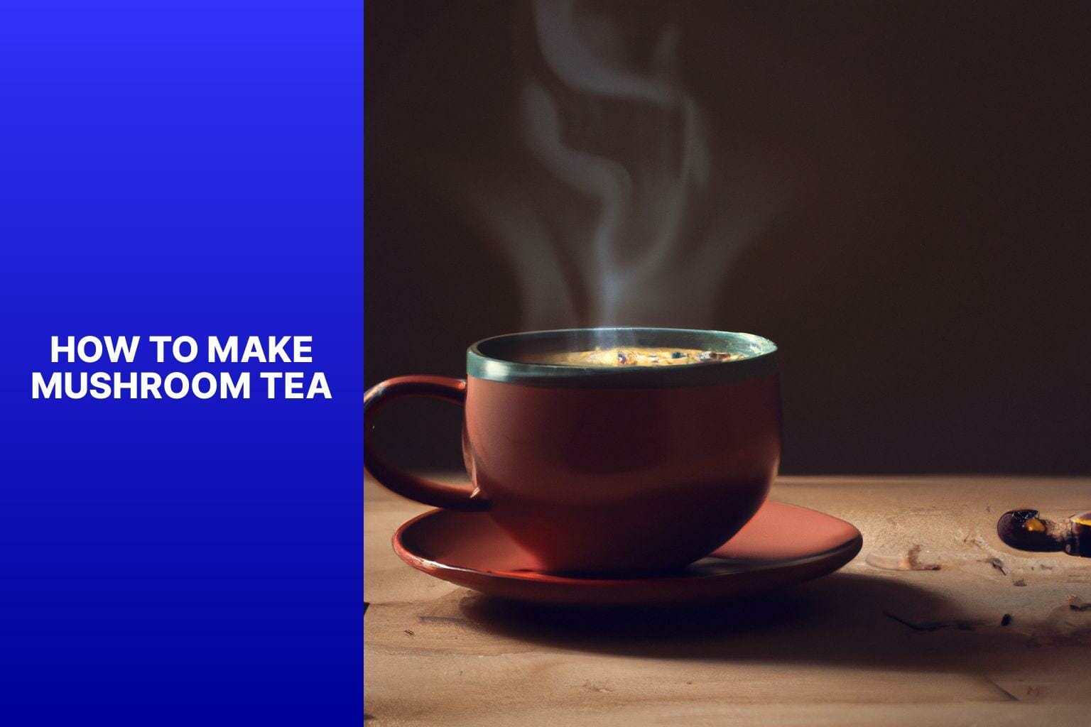 How To Make Mushroom Tea?